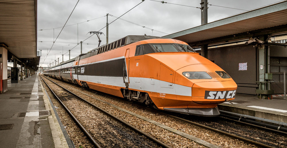 La rame TGV 01 nommée Patrick prend sa retraite